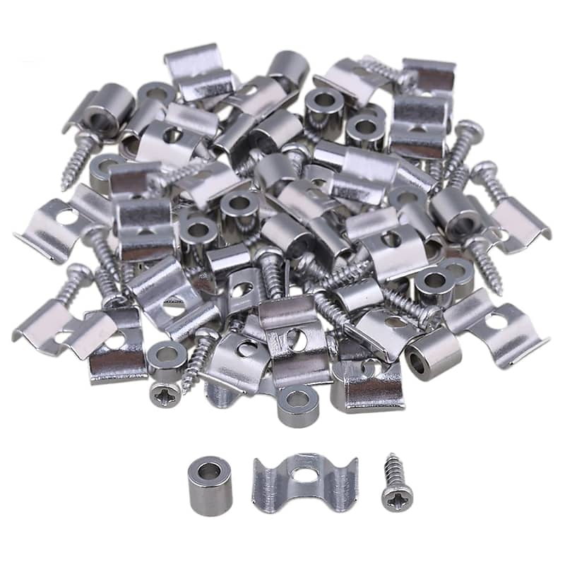 Zinc Alloy Guitar String Tree Guide Retainer With Spacer | Reverb