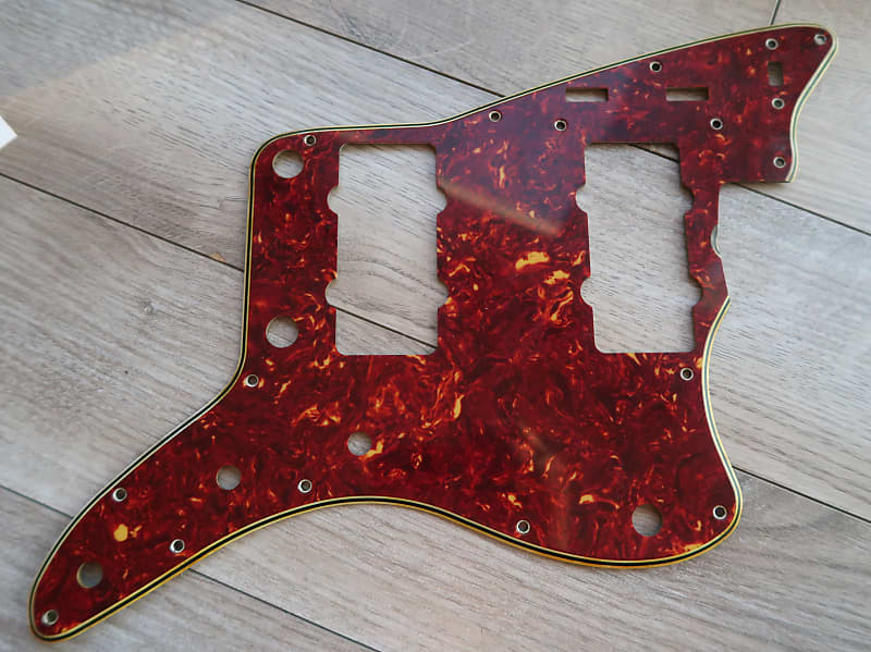 62 Fender Jazzmaster 1962 thru 1971 Red Tortoise / Celluloid | Reverb