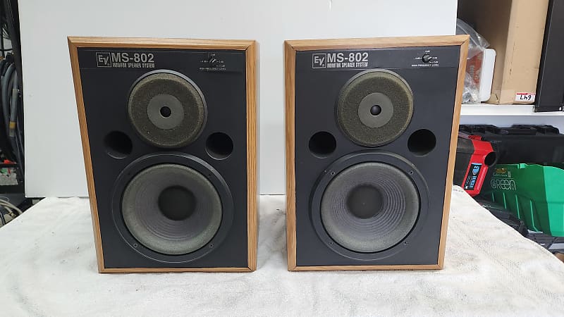 Electro/Voice Vintage Studio Monitors model MS-802 Made In | Reverb