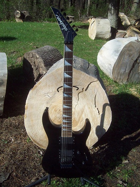 Jackson Dinky Reversed DXMG all original shark tooth inlay | Reverb