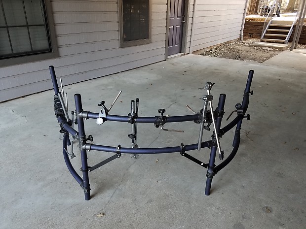 Roland TD10 Drum Rack with some hardware | Reverb