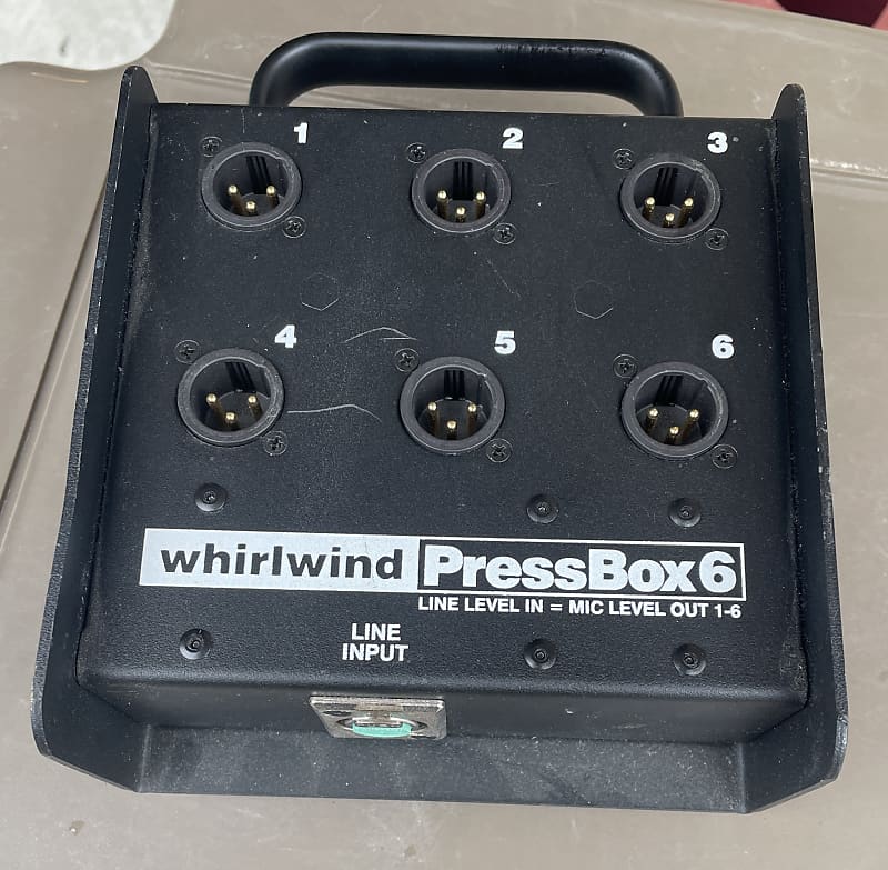 Whirlwind PressBox 6 splitter | Reverb