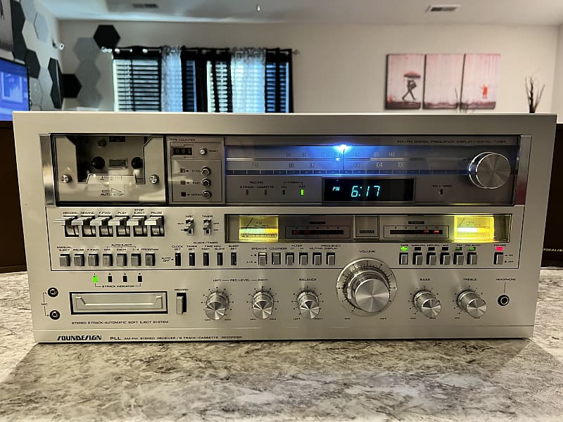 Vintage Soundesign Sound Design Classic 5988 am/fm cassette / | Reverb