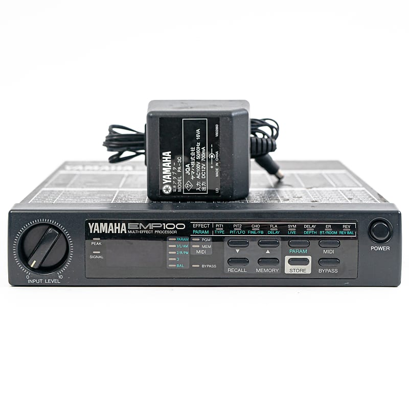 Yamaha EMP100 Multi-Effect Processor Half Rack with Power | Reverb