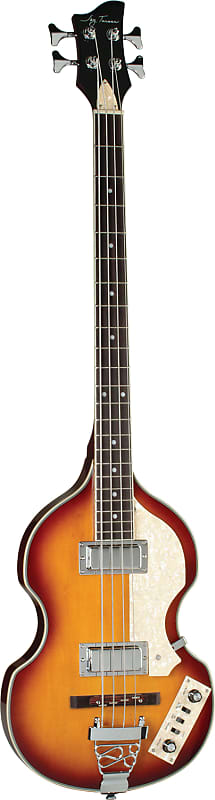Jay Turser JTB-2B Violin Beatle Bass Vintage Sunburst | Reverb