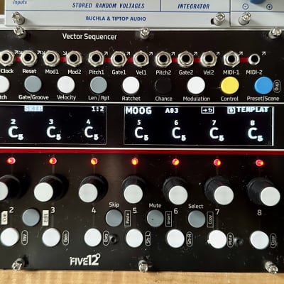 Five12 Vector Sequencer and expander - Black | Reverb