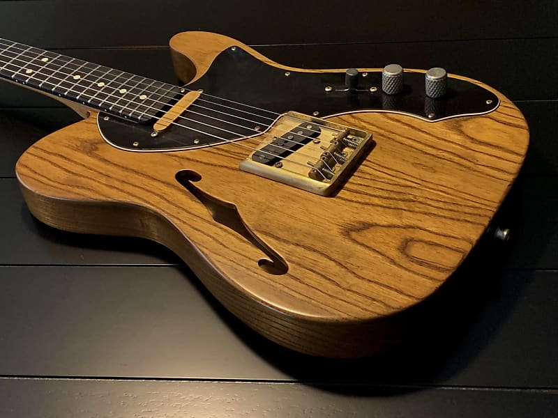 McCloud '69 Thinline Telecaster / Roasted Swamp Ash / Dark | Reverb