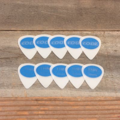 6 (SIX) Cool Picks 0.50mm CELL Standard Guitar Pick | Reverb
