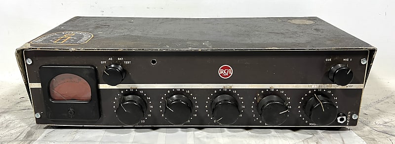 RCA BN-6A Remote Transistor Mixer Amplifier | Reverb