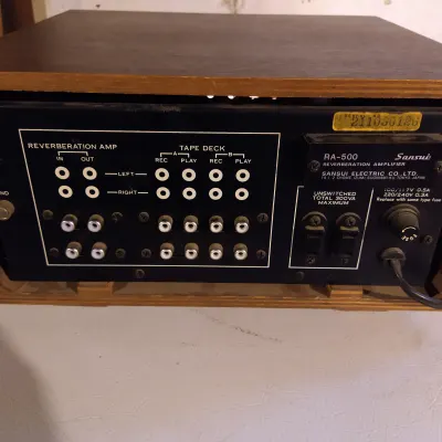 Sansui RA-500 Reverberation Amplifier 1975 Walnut | Reverb