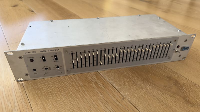 Urei Model 539 27-Band Graphic Equalizer 1980s - Silver | Reverb