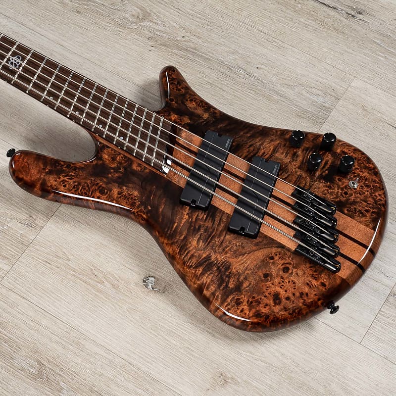 Spector NS Dimension 5 Multi-Scale 5-String Bass, Burl, Super | Reverb