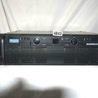 SAMSON S2000 1000W POWER AMPLIFIER #4843 (ONE) | Reverb