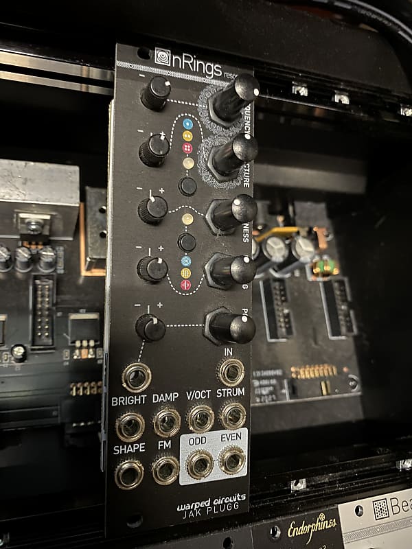 nRings (new 8hp Mutable Instruments Rings, nanoRings) - Black | Reverb