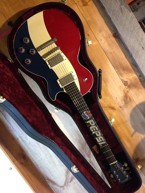 Gibson Les Paul custom shop PEPSI standard 1999 Factory | Reverb