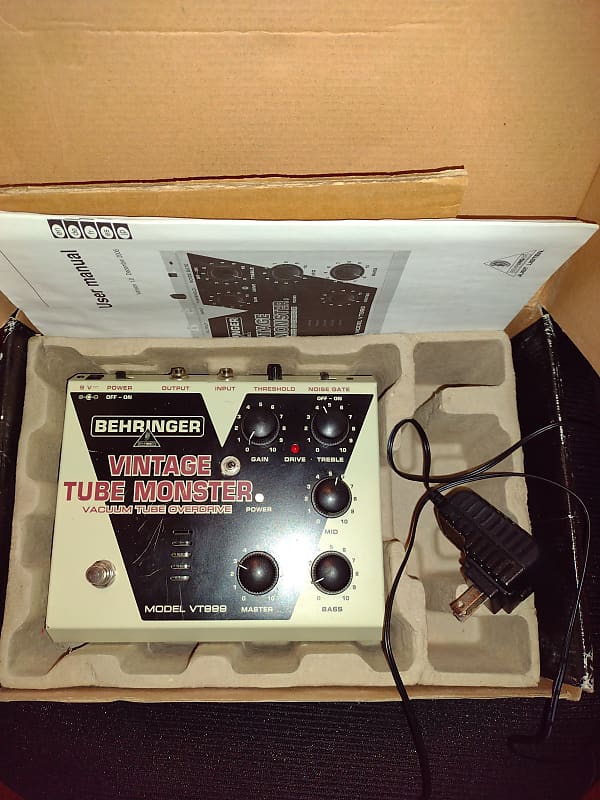 Behringer VT999 Vintage Tube Monster Overdrive Pedal Bitmo | Reverb