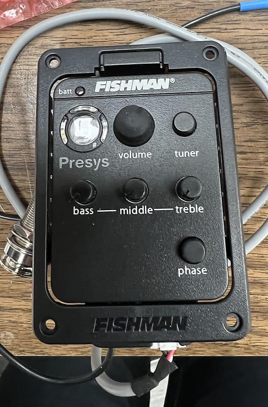 Fishman Presys Acousitc Onboard Preamp | Reverb
