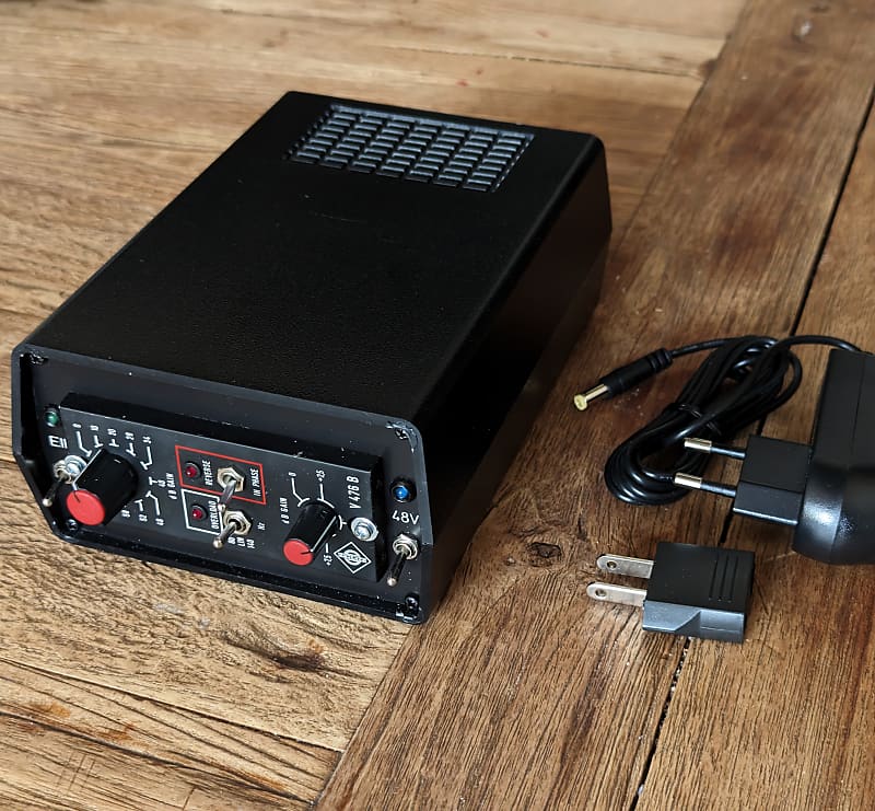 With demo video: Neumann V476b mic preamp - Discrete & | Reverb Canada