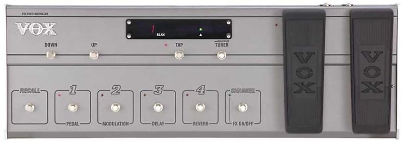 Vox VC12 Footcontroller - Silber | Reverb