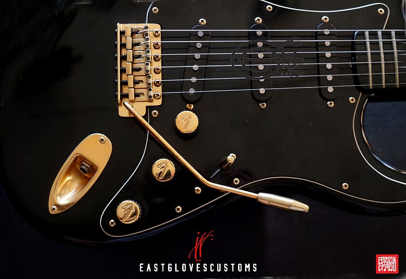 1991 Fender Stratocaster Prototype Black Electric Guitar | Reverb