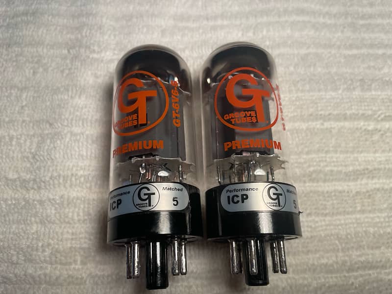 Groove Tubes GT-6V6-S Matched Pair | Reverb