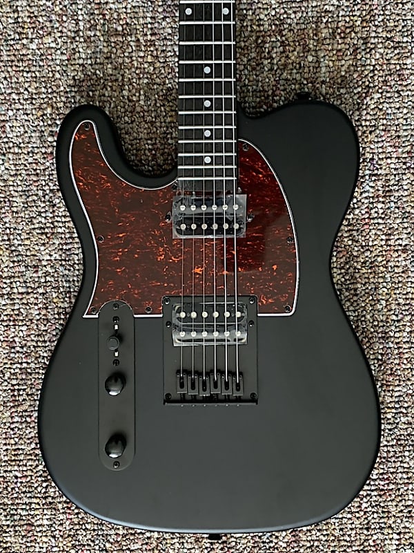 Harley Benton Left Handed TE-20HH SBK Electric Guitar - Tele | Reverb