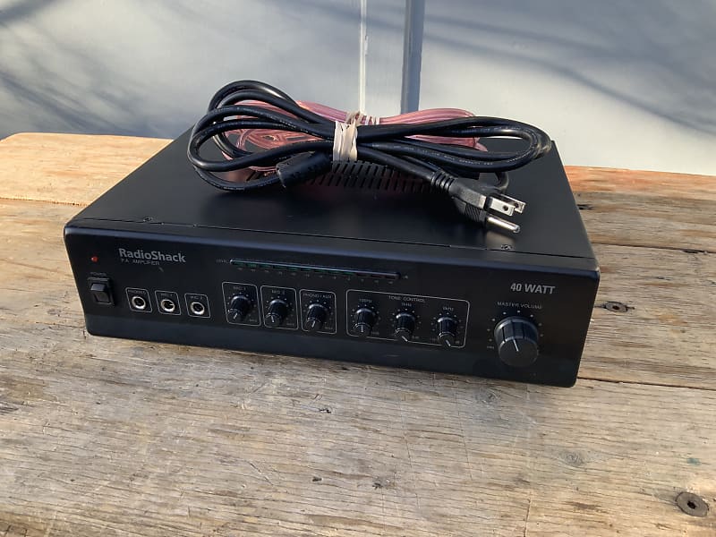 Radio Shack 40W PA Amplifier RadioShack | Reverb