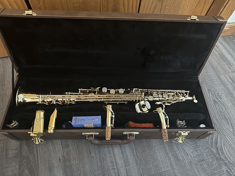 Jean Baptiste JB 65L Soprano Sax - Yellow Brass | Reverb