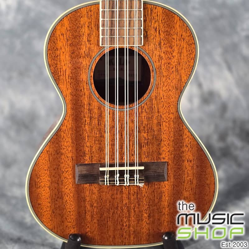 Kala KA-8 Gloss Mahogany 8 String Tenor Ukulele with Kala | Reverb