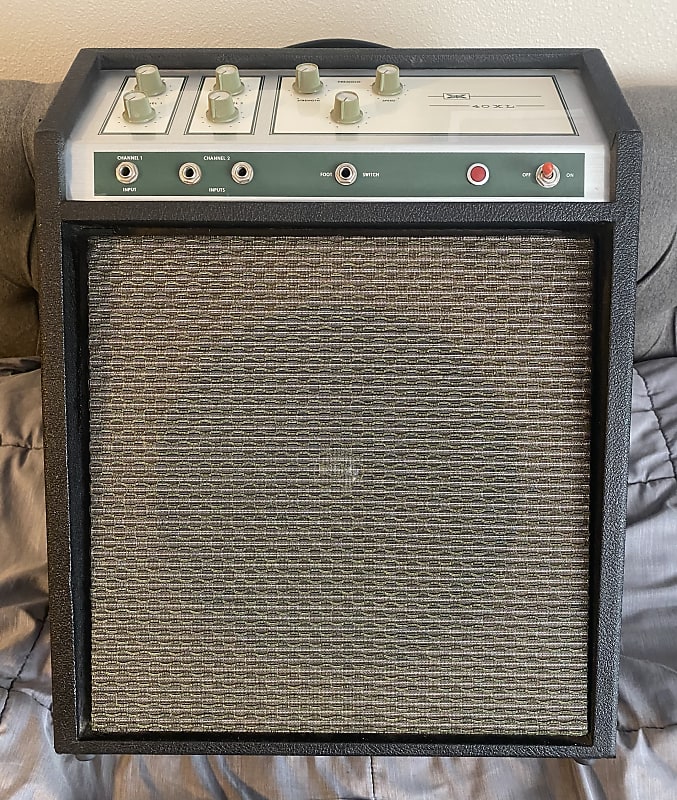 Sears Silvertone 40XL 1422 Solid State Guitar Amplifier Early | Reverb