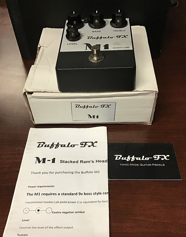 Buffalo FX M1 - Very RARE Ram's Head/Power Booster stack | Reverb