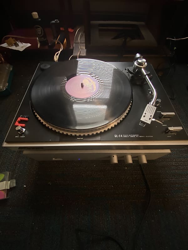JVC QL-F4 Quartz Lock Direct Drive Turntable | Reverb