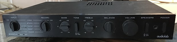 Audiolab 8000A | Reverb