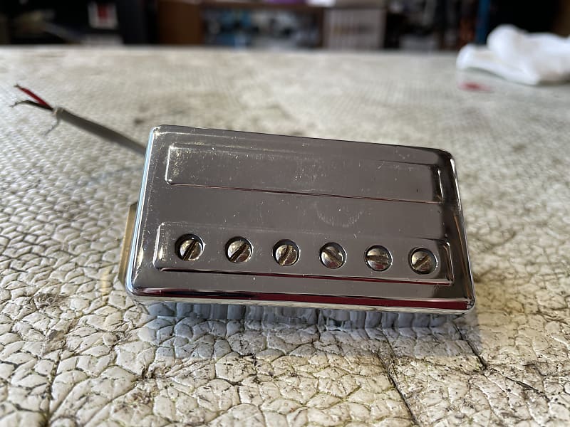 Guild HB-1 humbucker pickup 1960,s - Chrome | Reverb