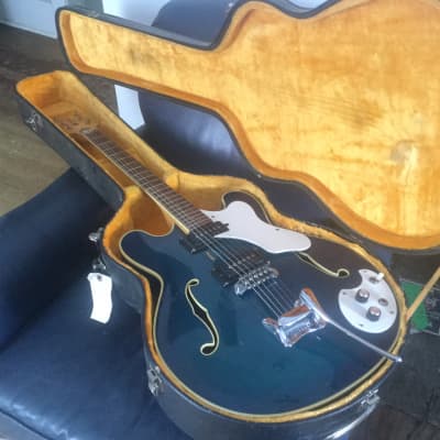 Mosrite Celebrity 1 1968 INK BLUE | Reverb