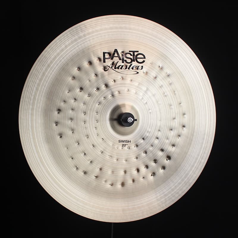 Paiste 22" Masters Swish - 1973g (video demo) | Reverb