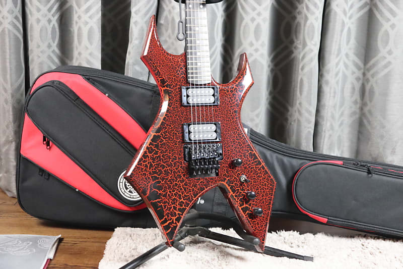 B.C. Rich Stranger Things Warlock NJ Series 2022 - Red | Reverb