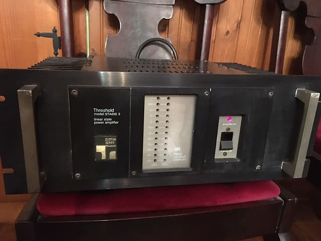 Threshold Stasis 3 Class A Stereo Amplifier | Reverb