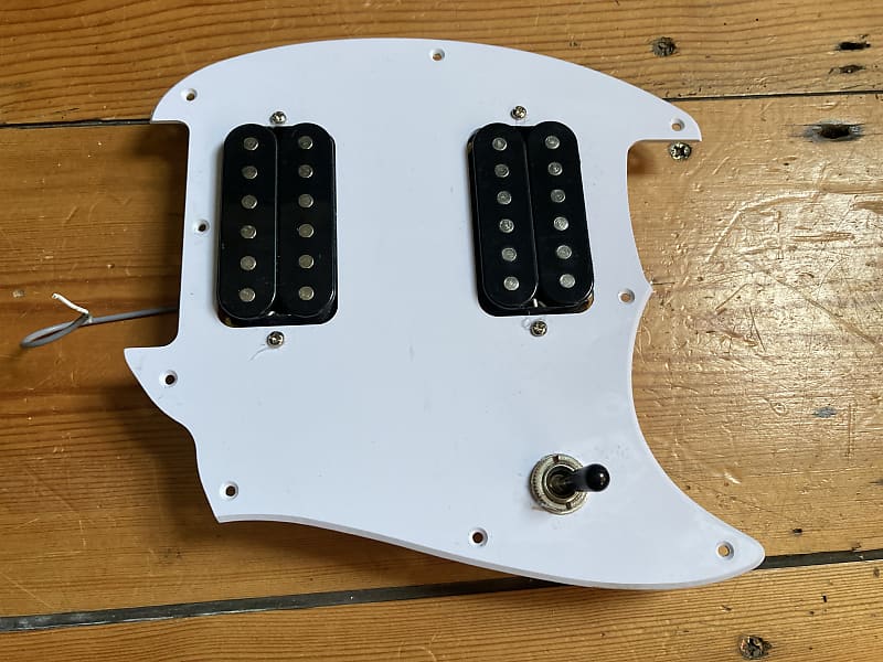 Fender Squier Mustang HH Guitar Loaded Scratchplate 2022 (ref | Reverb