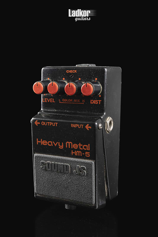 Sound JS HM-5 Heavy Metal RARE Vintage Pedal | Reverb