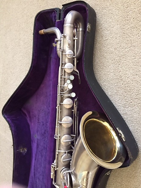 Conn Pan American Baritone Saxophone 1926 | Reverb