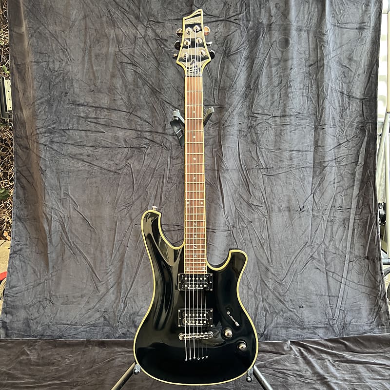 RARE Schecter 006 Black Jack w/ Seymour Duncan Pickups - | Reverb
