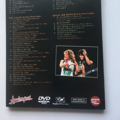 dvd Van Halen complete video collection DLR years | Reverb