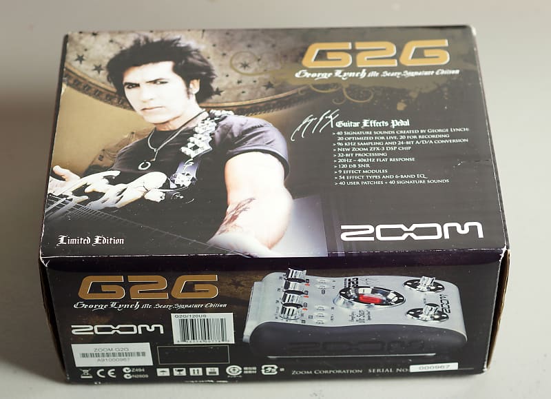 Zoom G2G George Lynch Mr. Scary Signature Guitar Multi | Reverb