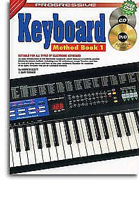 Progressive Keyboard Method: Book 1 (Book/CD/DVD) | Reverb
