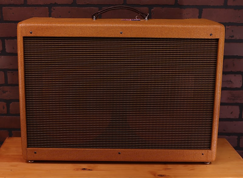 5F8 Narrow Panel Tweed Twin HIGH Power Combo/Tinted Nitro | Reverb
