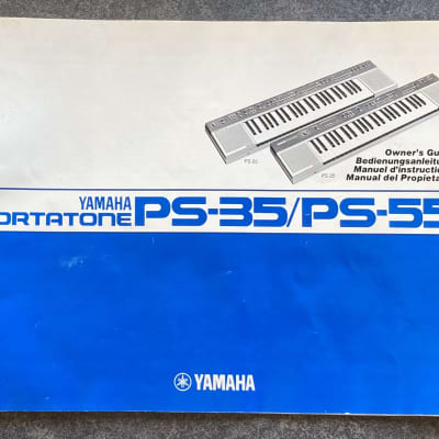 Yamaha PS-55 1983 PortaSound Vintage Keyboard Piano | Reverb