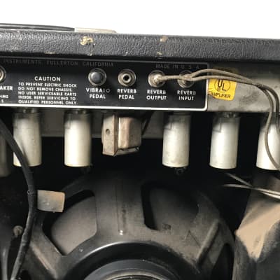 Fender Quad Reverb 2-Channel 100-Watt 4x12" Guitar Combo 1972 | Reverb