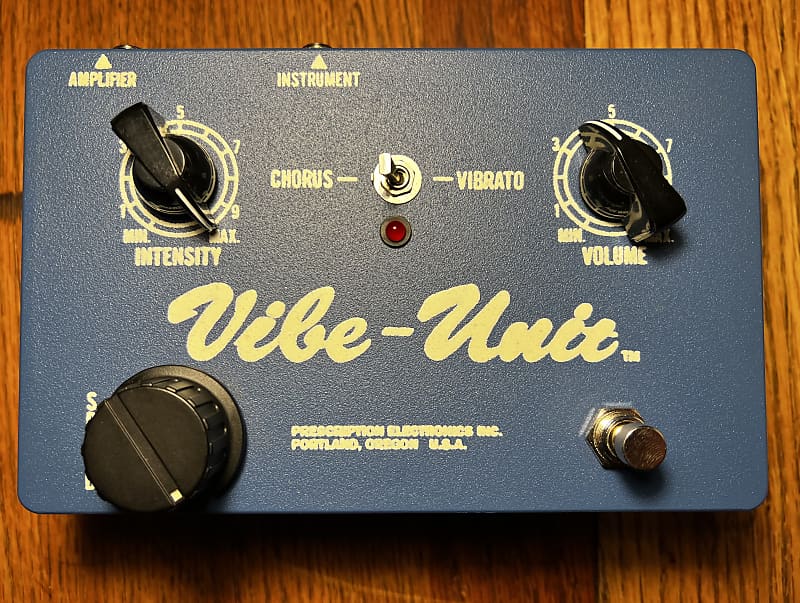 Prescription Electronics Vibe Unit 2000s - Blue | Reverb