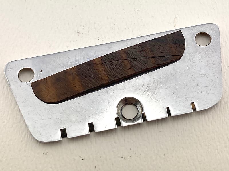 Vintage Danelectro Guitar Bridge Plate and Saddle '50s NOT | Reverb